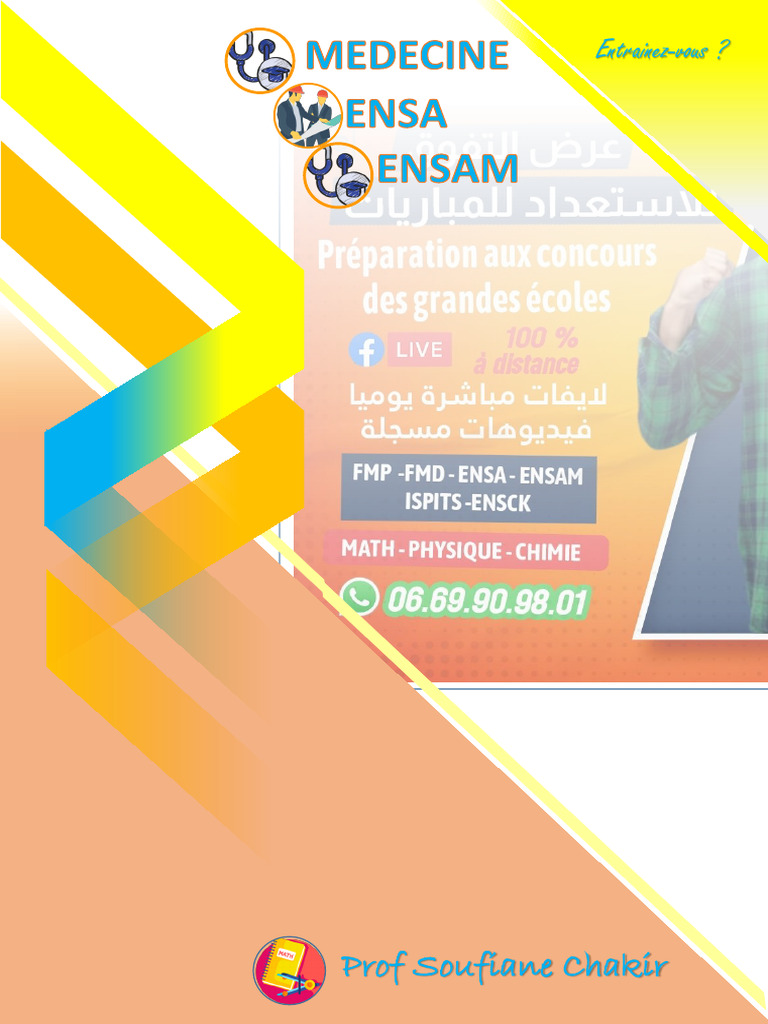 Prof Soufiane Chakir: Entrainez-Vous ? | PDF