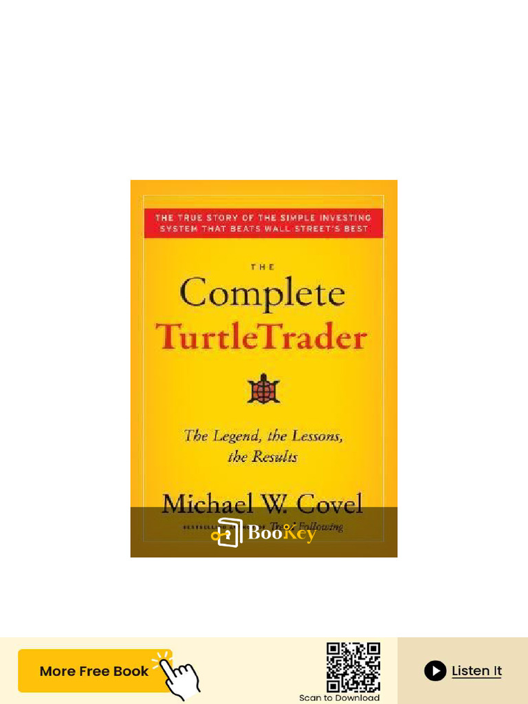 The Complete TurtleTrader Insights | PDF | Risk | Psychological Resilience