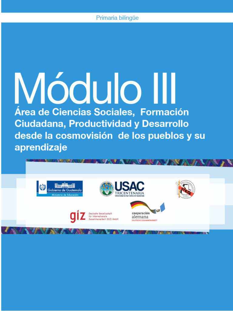 Modulo3 Area de Ciencias Sociales Formac | PDF | Enseñando | Maestros