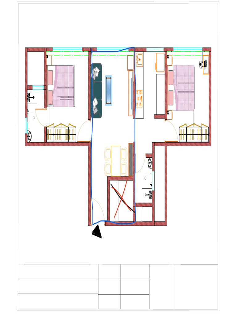 Mr.ganesh Kute Layout | PDF | Interior Design | Room