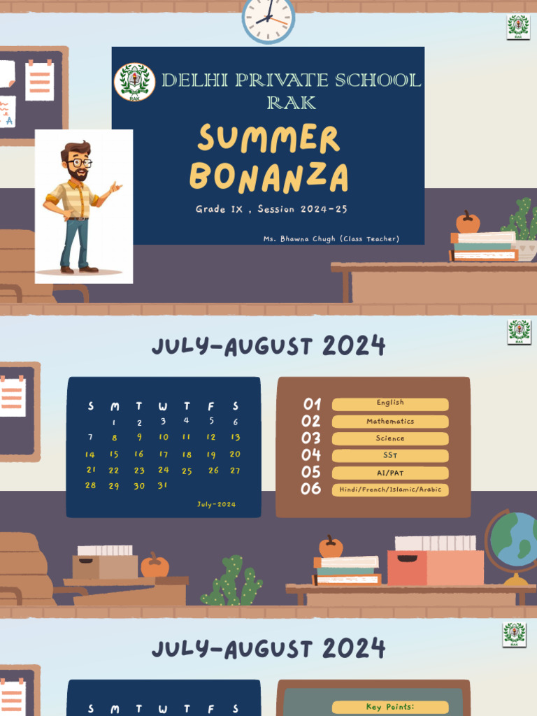 Summer Bonanza Grade IX | PDF