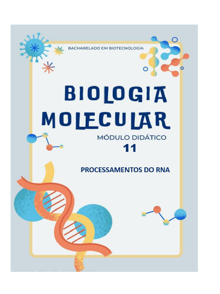 Processamento do RNA: Maturação e Função | PDF | ARN ribossômico | Splicing