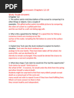 Tuck Everlasting Chapter Summaries | PDF