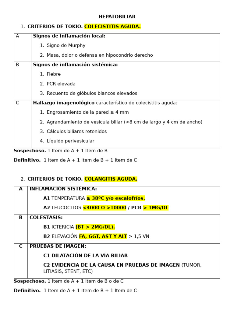 HEPATOBILIAR | PDF | Hígado | Abdomen