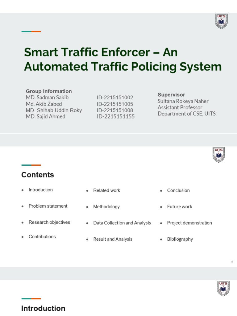Smart Traffic Enforcer – an Automated Traffic Policing System ...