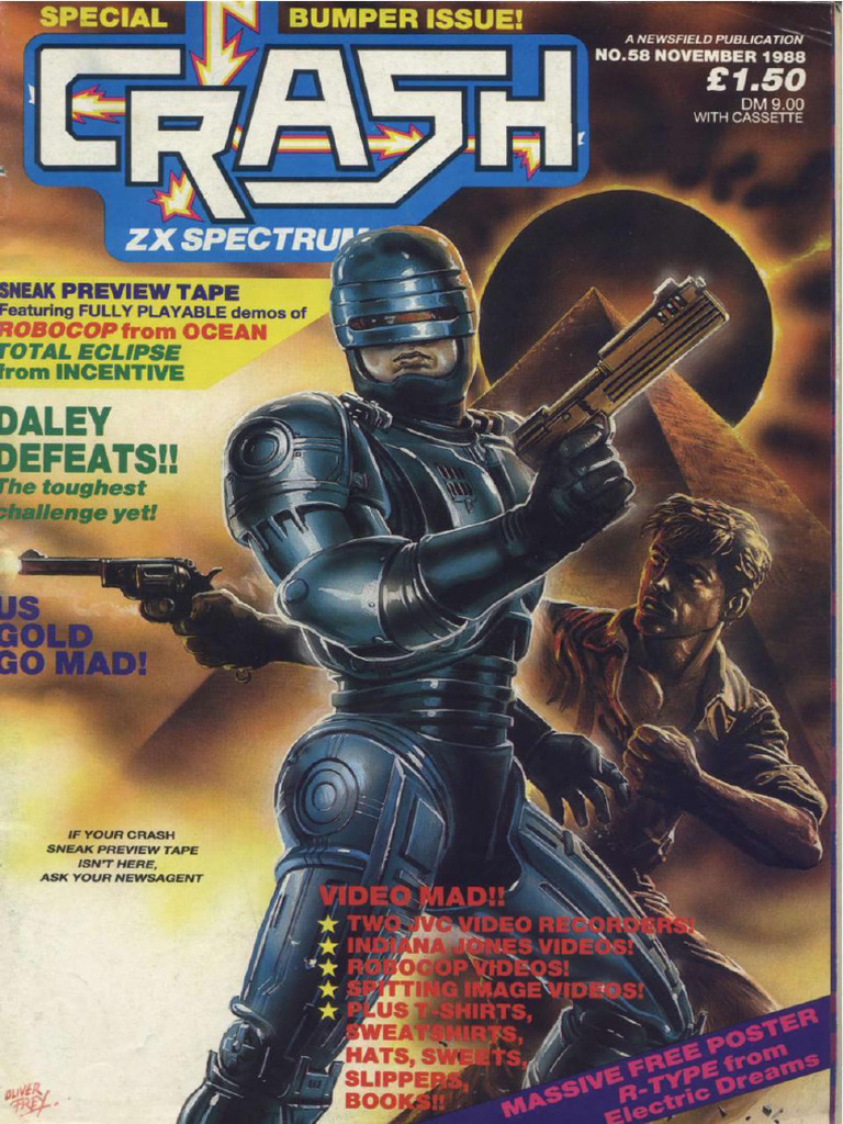 November 1988 Crash Magazine Preview | PDF