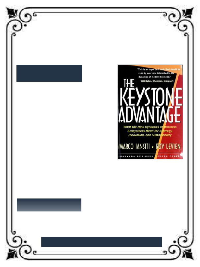 The keystone advantage [electronic resource] : what the new dynamics of ...