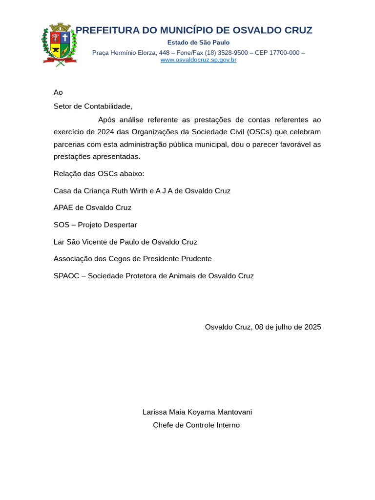 Modelo de Parecer | PDF
