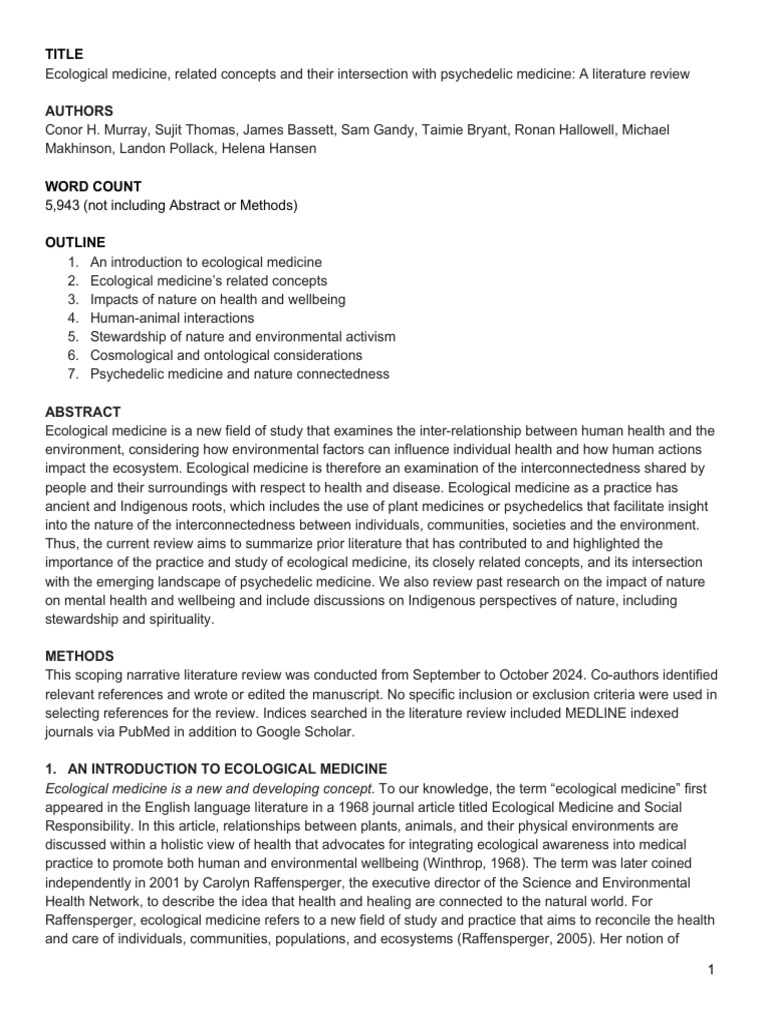 EMPSI Review 10.21.24 | PDF | Psychedelic Drugs | Serotonin
