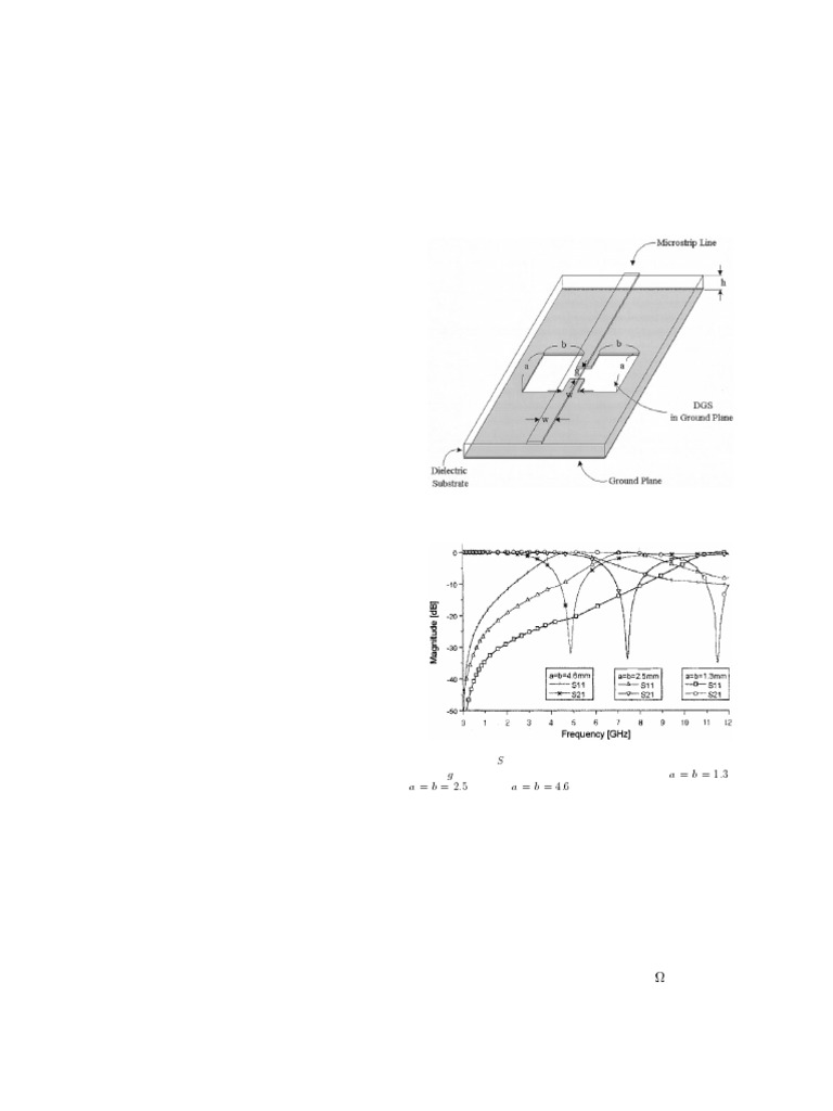 A Novel 1-D Periodic Defected Ground Structure for Planar Circuits ...