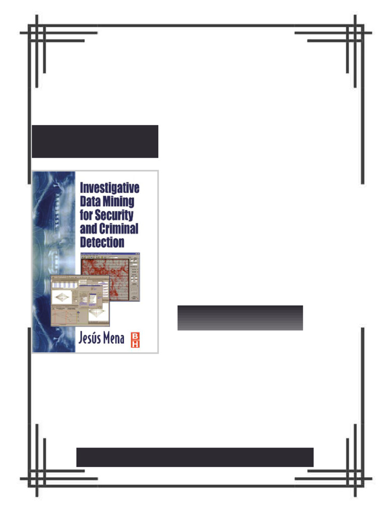 Investigative Data Mining for Security and Criminal Detection Jesus Mena ebook all formats ...