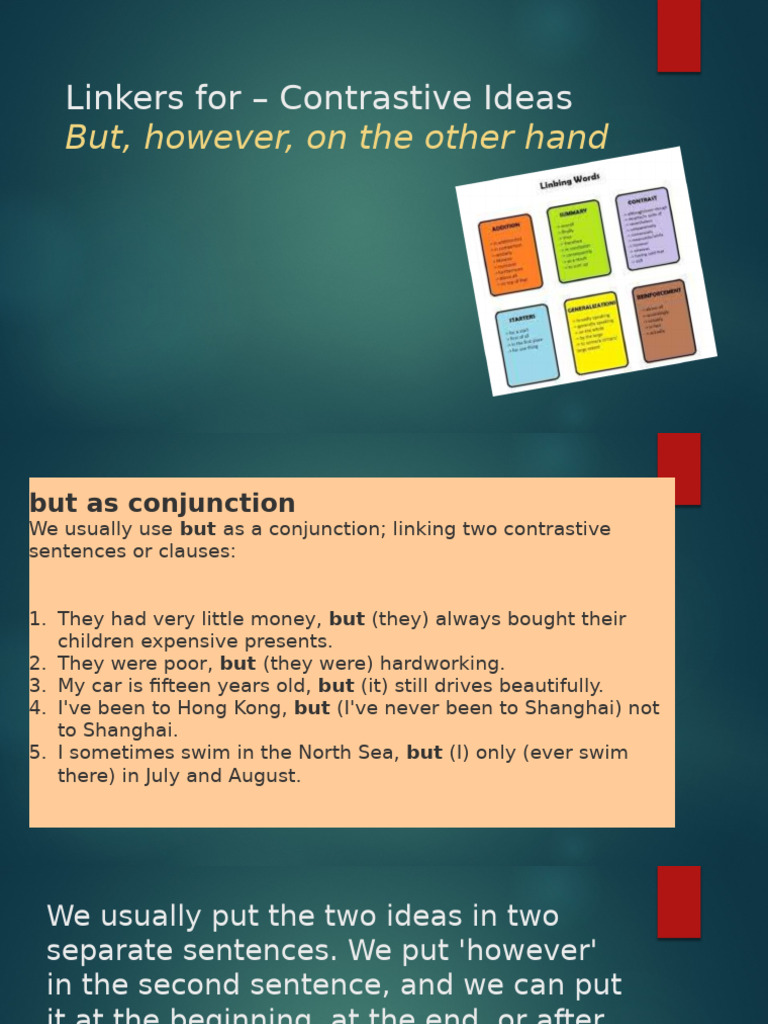 Linkers - Revision - Covered by Murat a. | PDF | Adverb | Language ...