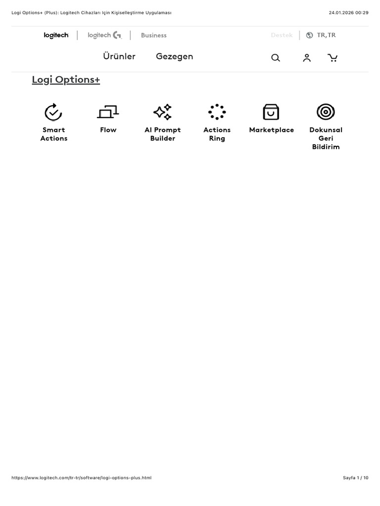 Logi Options+ (Plus) : Logitech Cihazları İçin Kişiselleştirme ...