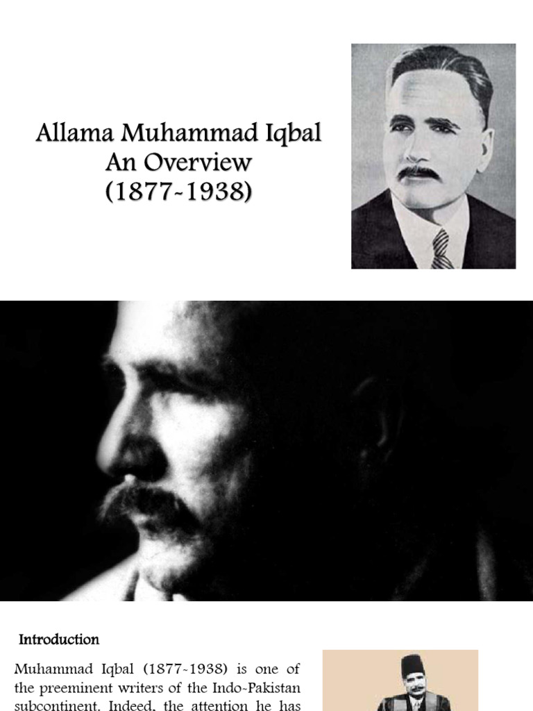 Allama Muhammad Iqbal | PDF