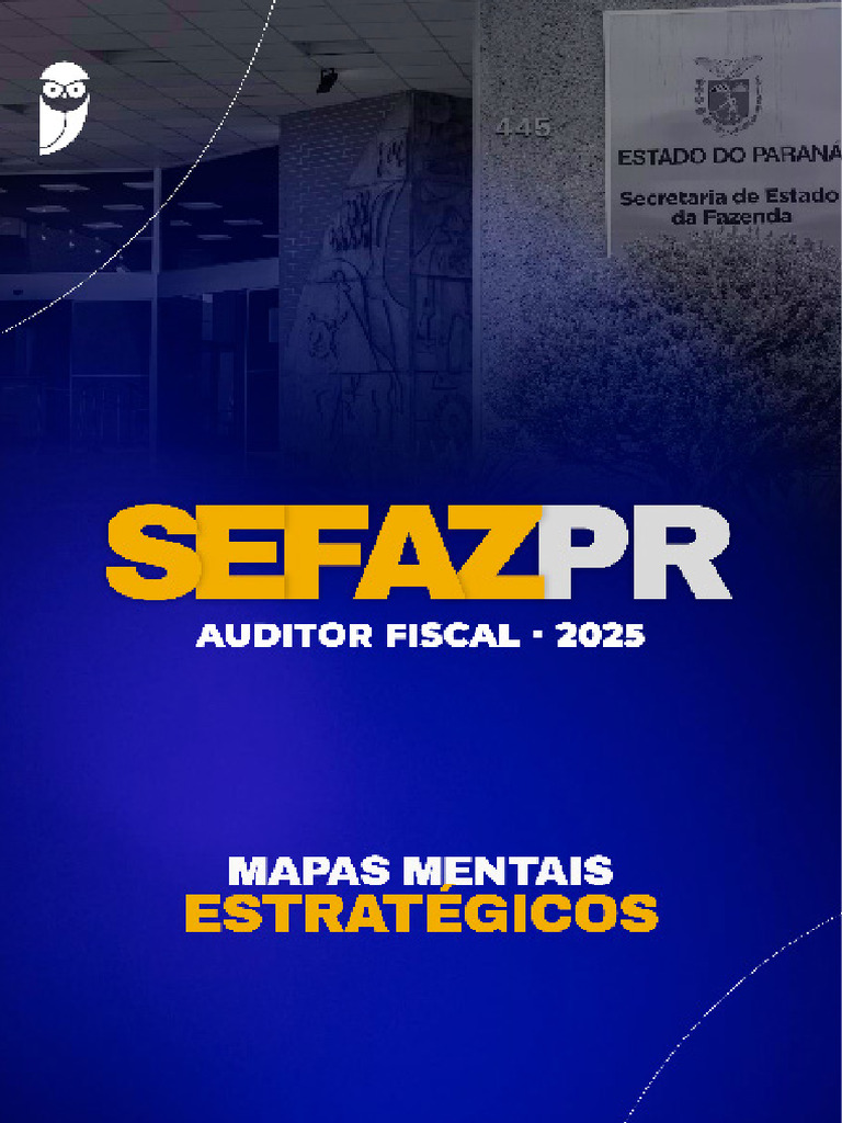 (ID 370) SEFAZ-PR – Analista Fazendário – Mapas Mentais Estratégicos | PDF | Economia ...