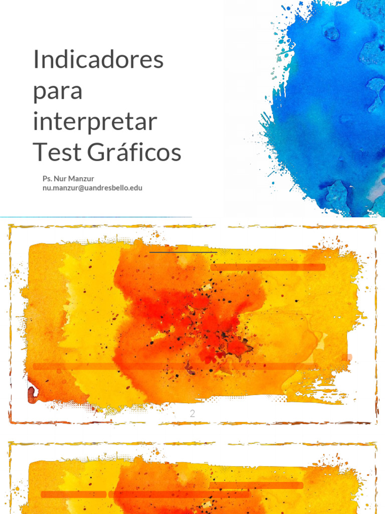 Interpretación de Tests Gráficos en Psicología | PDF | Lápiz | Dibujo