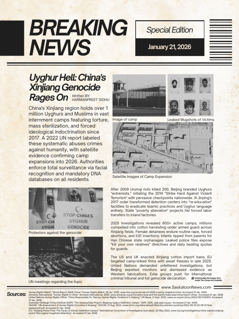 Beige and Brown Vintage Newspaper Poster | PDF | Human Rights ...