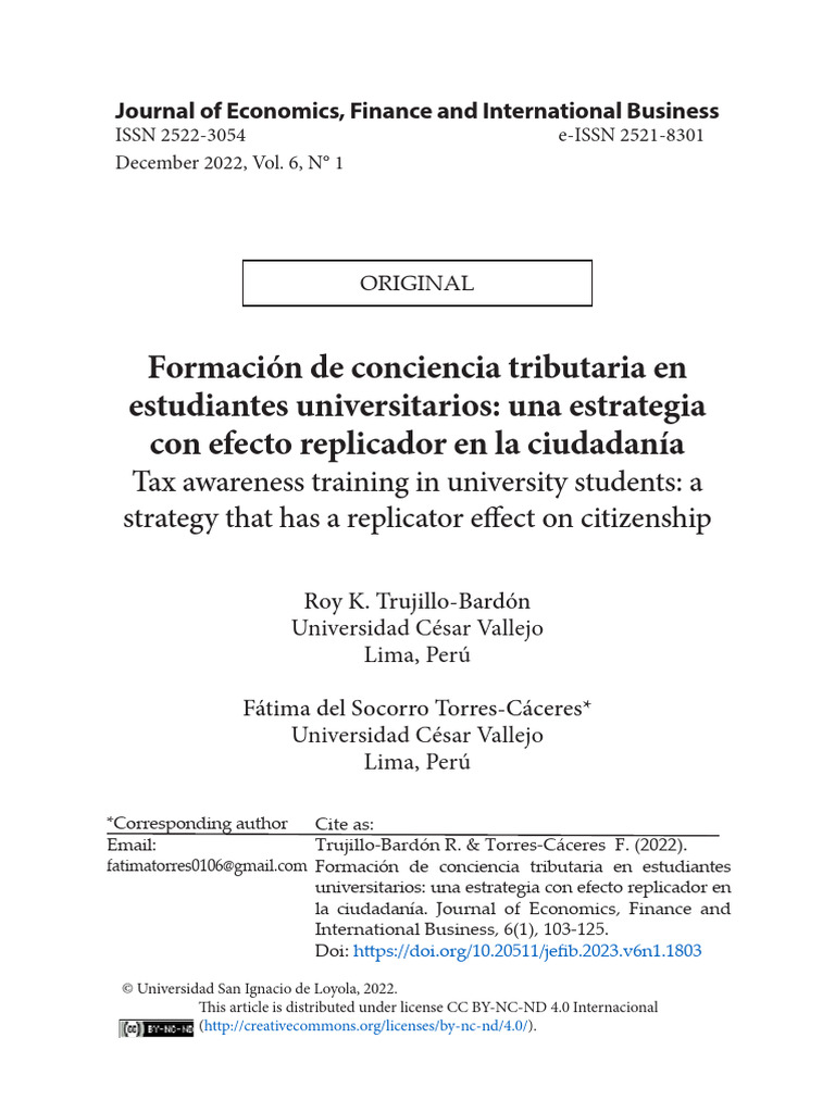 Formación+de+Conciencia+Tributaria (1) | PDF | Estadísticas | Comportamiento