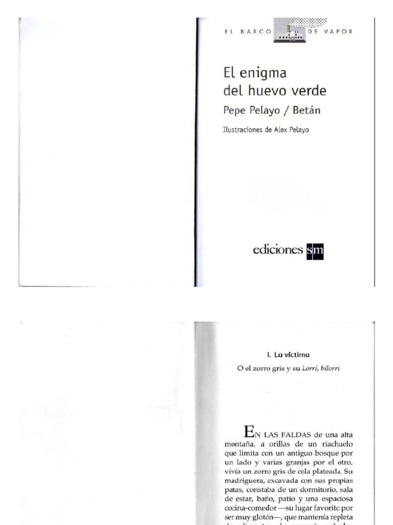 El Enigma Del Huevo Verde (1) (1) (1) | PDF