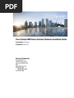 Cisco Nexus 9504 Switch Hardware Guide | PDF | Computing | Computer ...