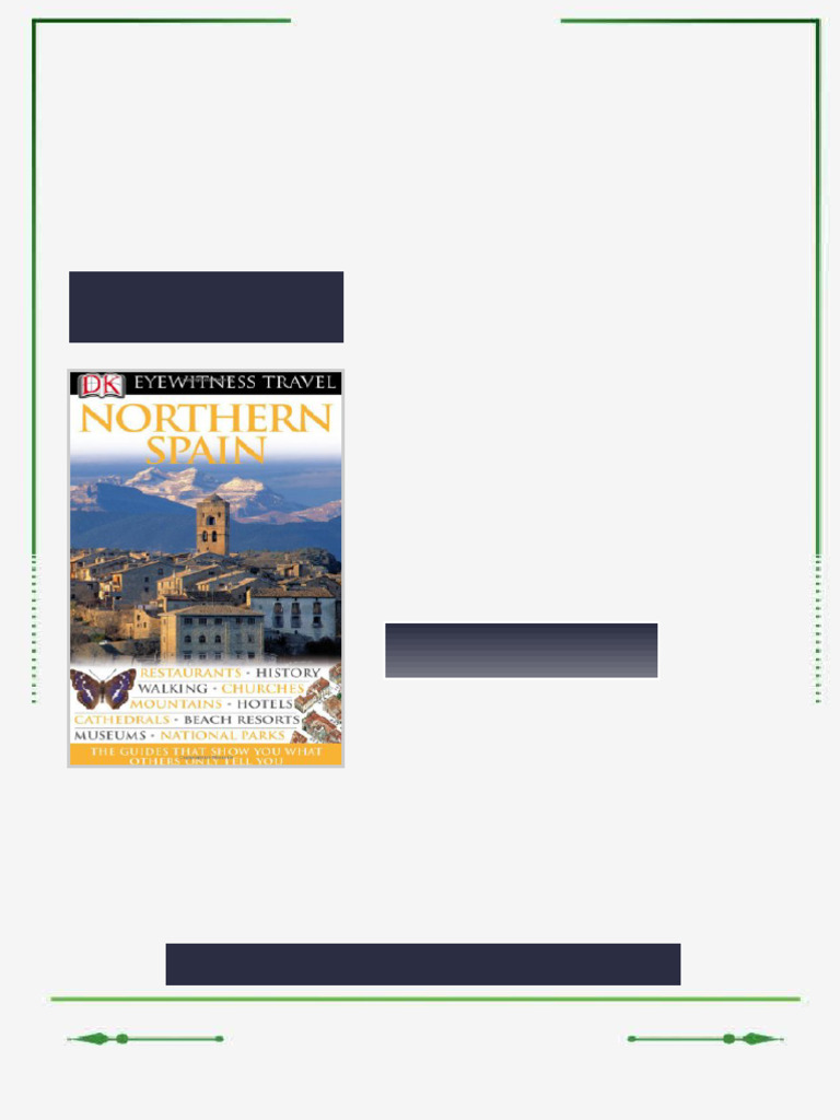 Northern Spain Eyewitness Travel Guides Dk Publishing ebook compact pdf ...