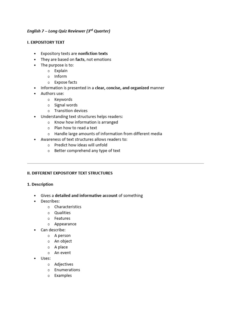 Expository Text Structures Guide | PDF | Propaganda | Causality