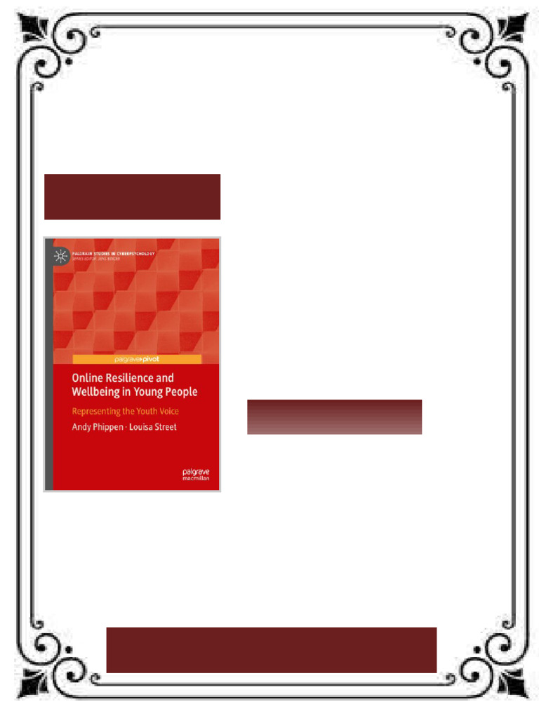 Online Resilience and Wellbeing in Young People Andy Phippen ebook ...