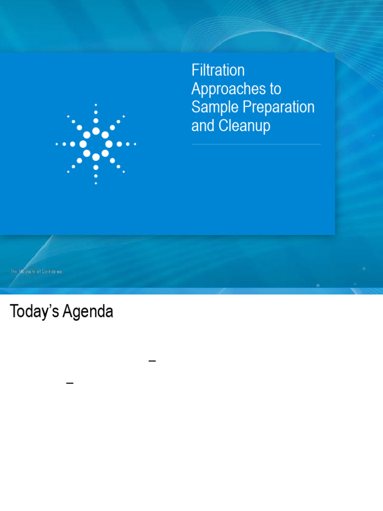 Filtration Techniques for Sample Preparation | PDF | Filtration ...
