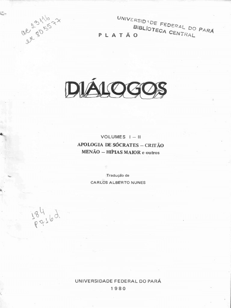 Diálogos Carmides (Platão) (Z-Library) | PDF