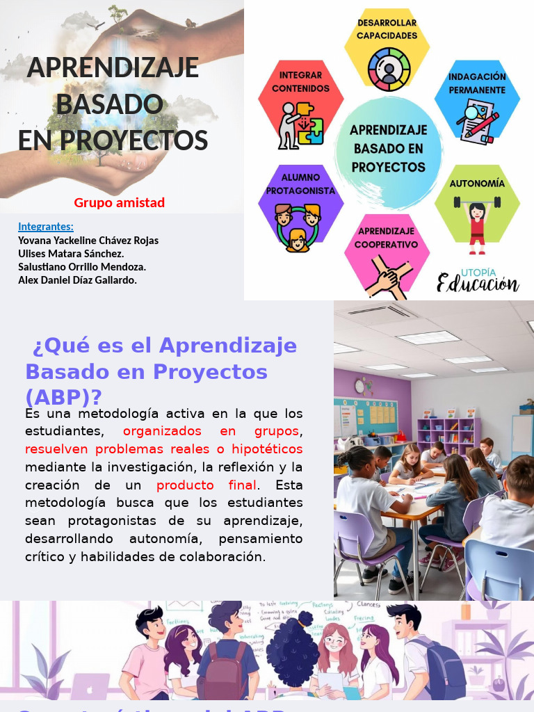 APRENDIZAJE BASADO EN PROYECTOS.. | PDF | Aprendizaje | Biodiversidad