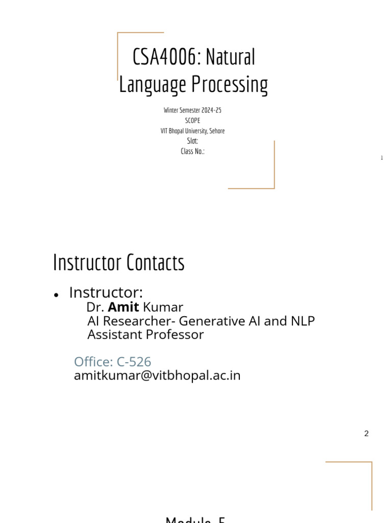 Module-5 Natural Language Processing | PDF | Translations | Cognitive Science