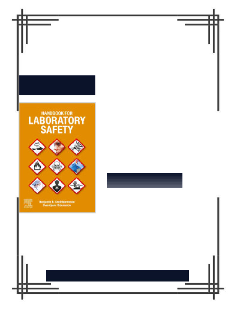 Handbook for Laboratory Safety Benjamin R. Sveinbjornsson ebook in ...