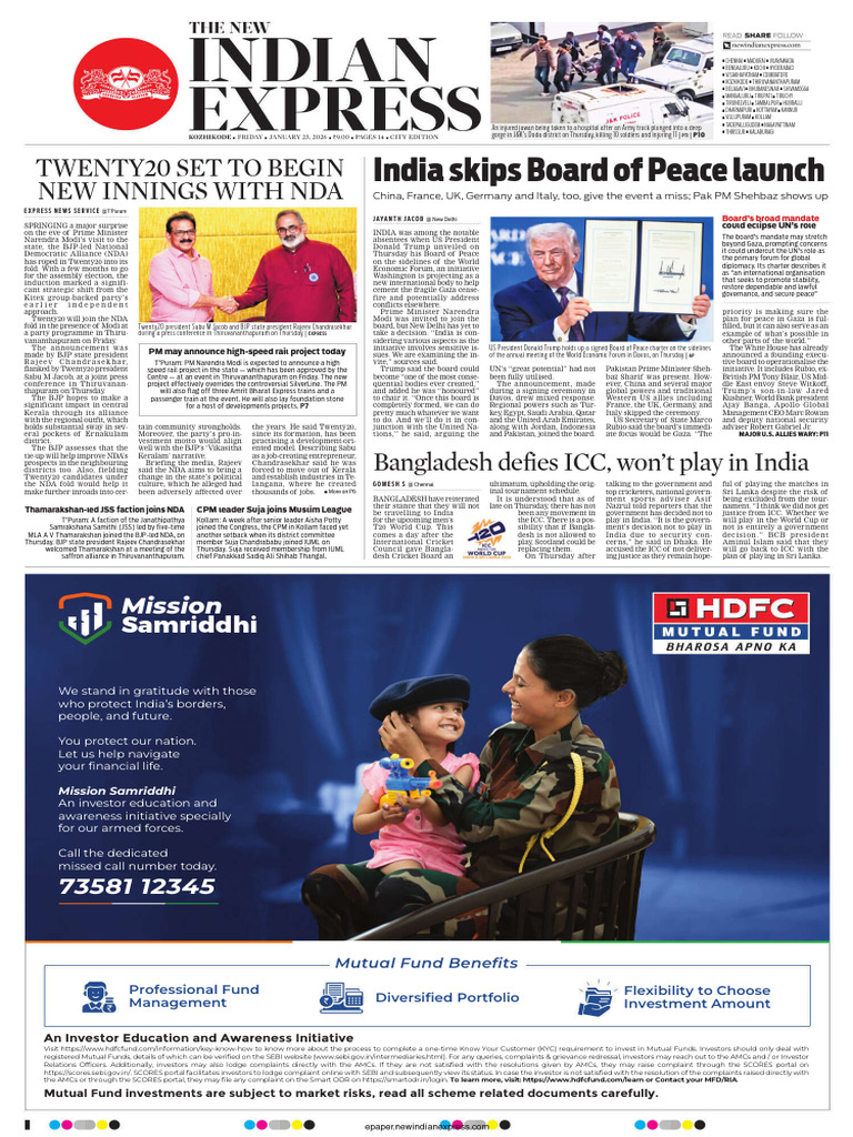 Kozhikode_NIE_23-01-2026 | PDF | Narendra Modi | Identity Document