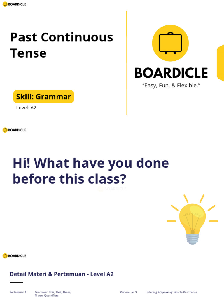 A2. 10. Grammar Past Continuous Tense_compressed | PDF | Linguistic ...