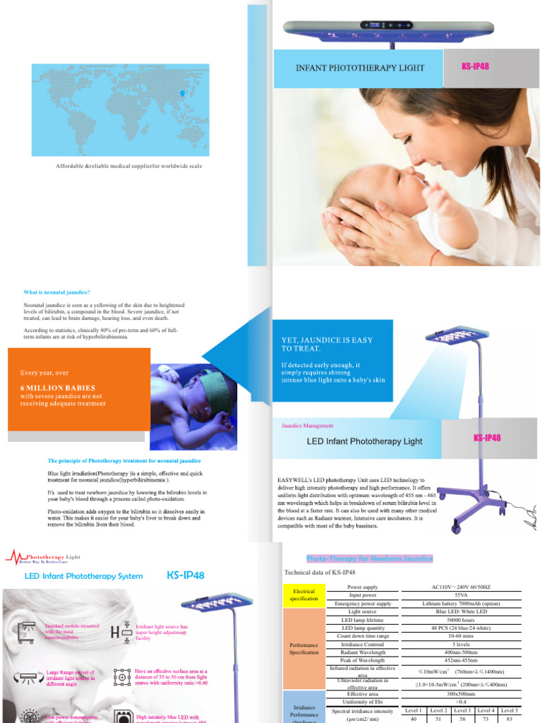 BROSHURE LAMPARA neonatal | PDF | Neonatal Intensive Care Unit | Light ...