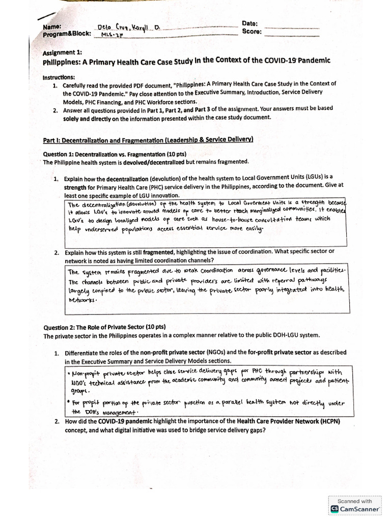 ACT 1 Answer | PDF