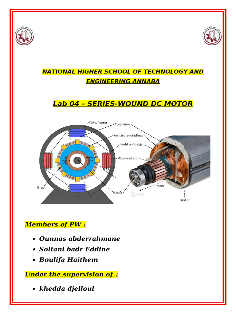 practical work 04 (1) | PDF | Mains Electricity | Torque