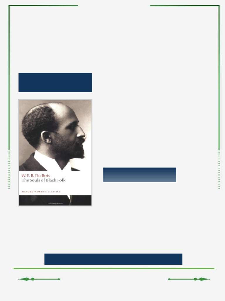The Souls of Black Folk W. E. B. Du Bois ebook compact edition | PDF ...