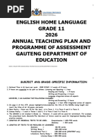 Grade 11 English Assessment 2025 | PDF | Communication | Human ...