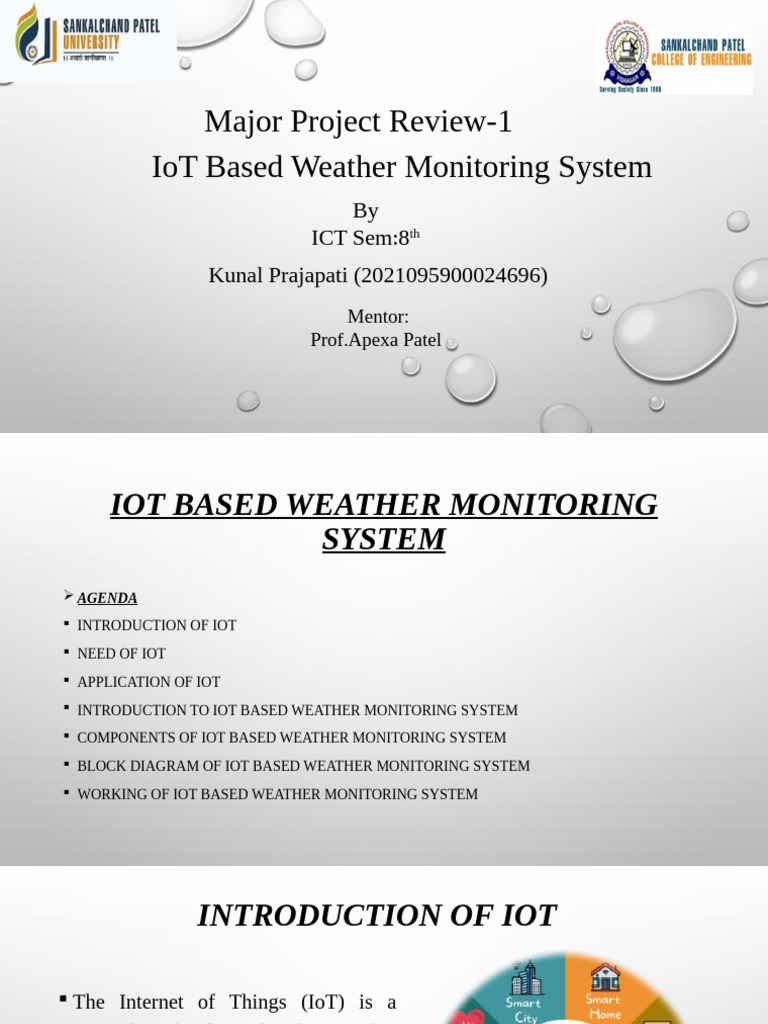 Weather Monitoring System | PDF