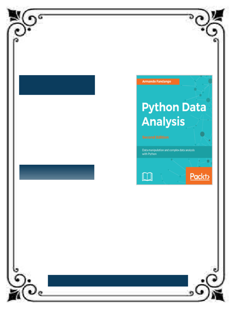 Python Data Analysis Second Edition Armando Fandango eBook pro digital version | PDF | Computing ...