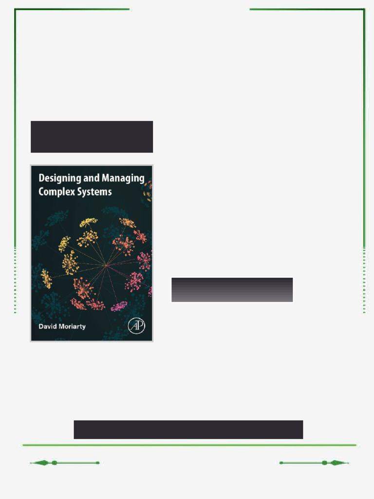 Designing and Managing Complex Systems David Moriarty ebook redesigned ...