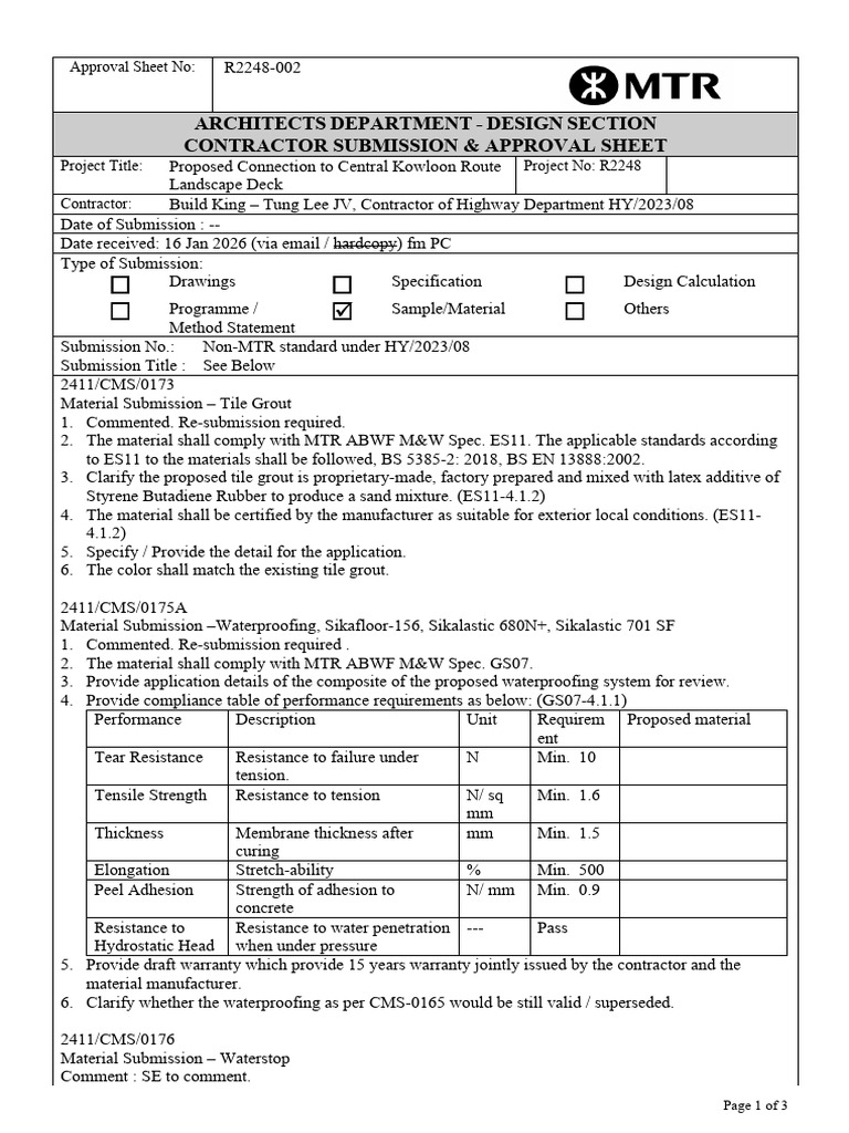 Contractor Submission Approval Details | PDF | Building Engineering ...