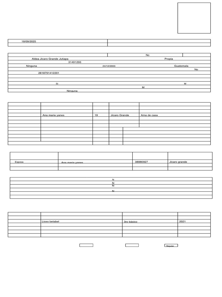 Formulario de Datos de Proveedor | PDF | Business | Información