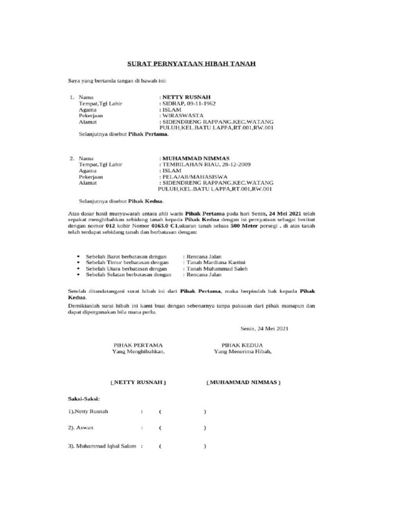 Jenis Hibah | PDF
