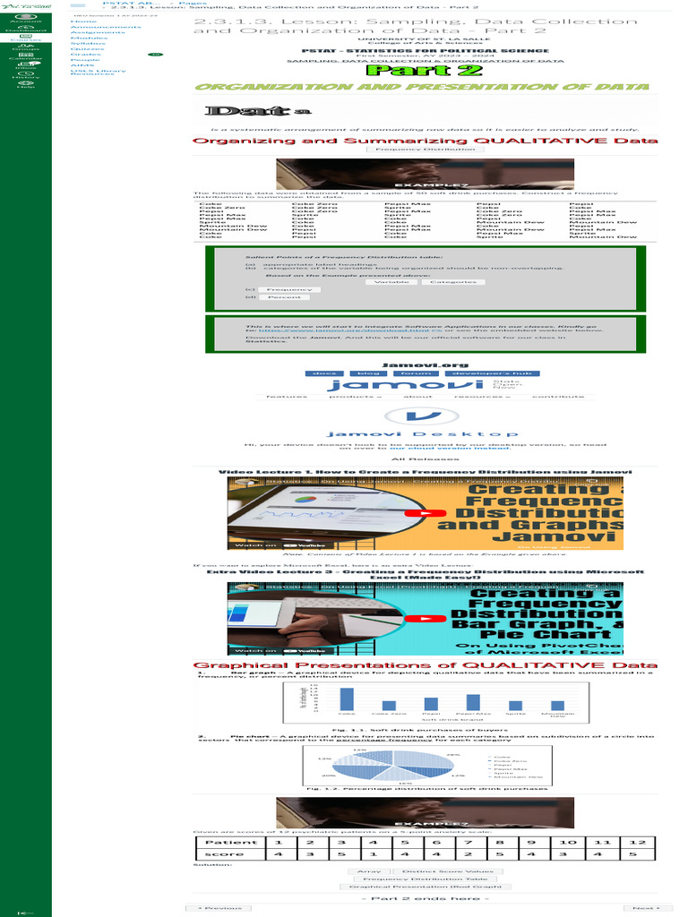 2.3.1.3. Lesson Sampling, Data Collection and Organization of Data ...