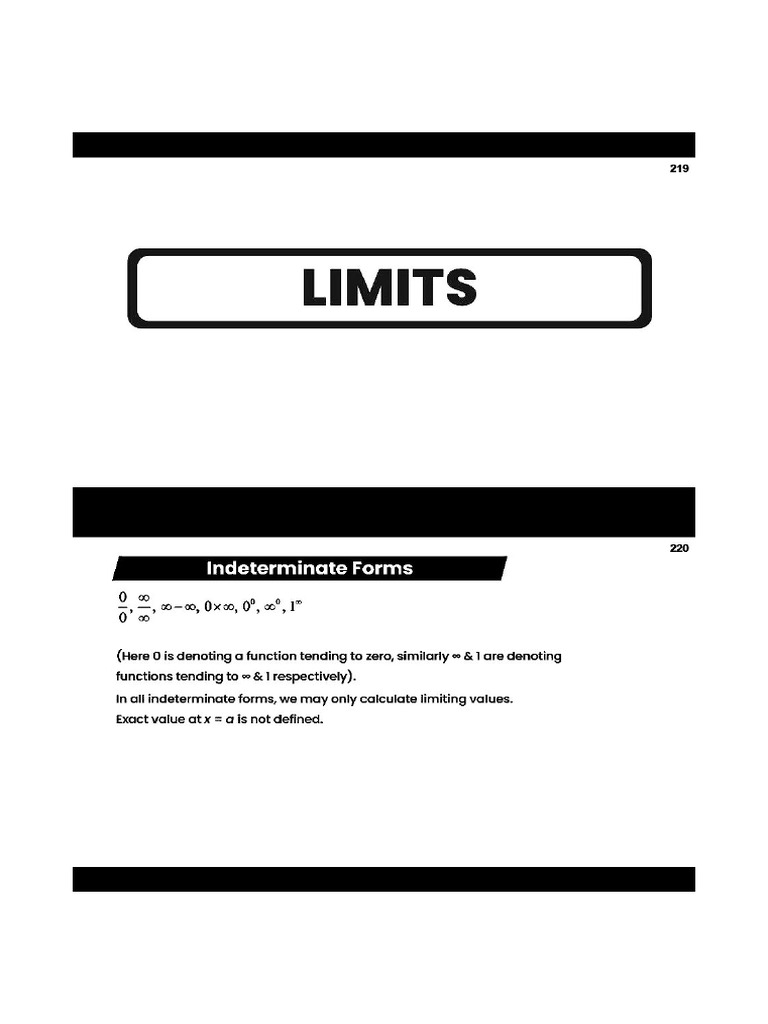 Maths Class Quock Revision | PDF