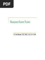 Aplikasi Manajemen Pengawasan Notaris | PDF