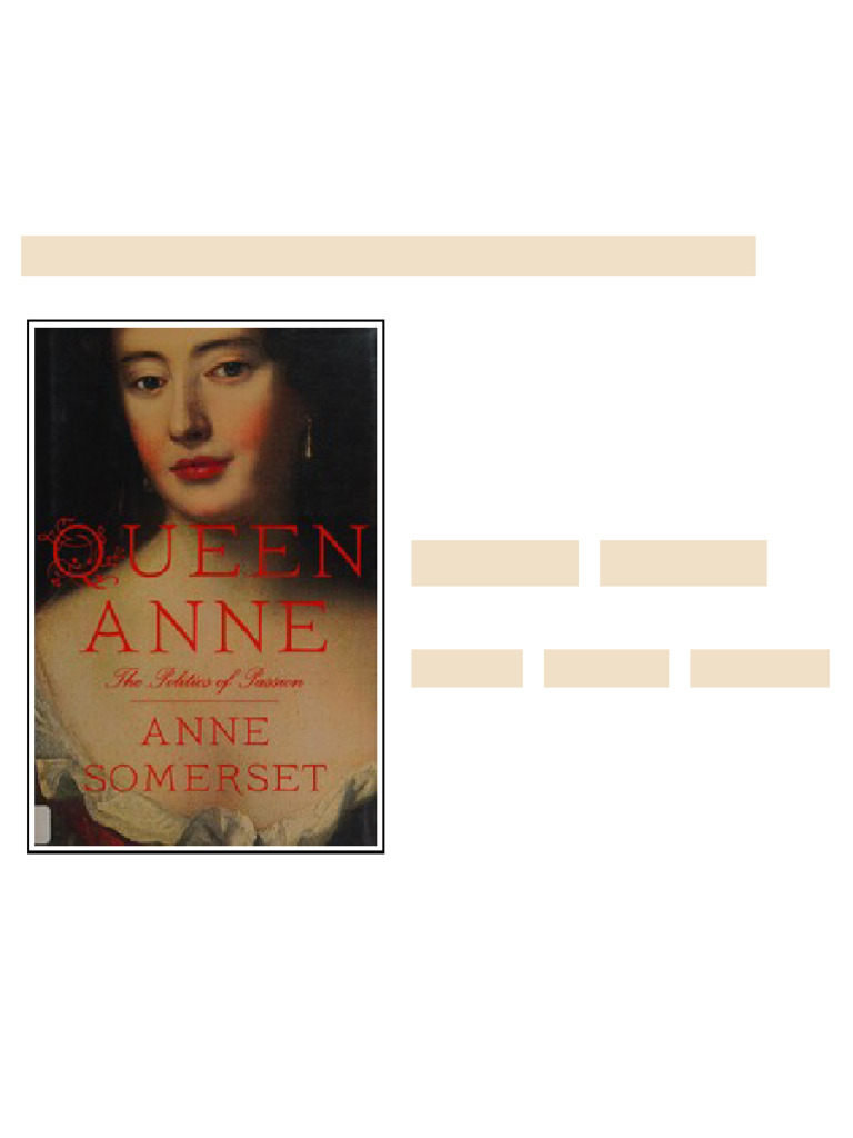 Queen Anne : the politics of passion ebook optimized page format | PDF