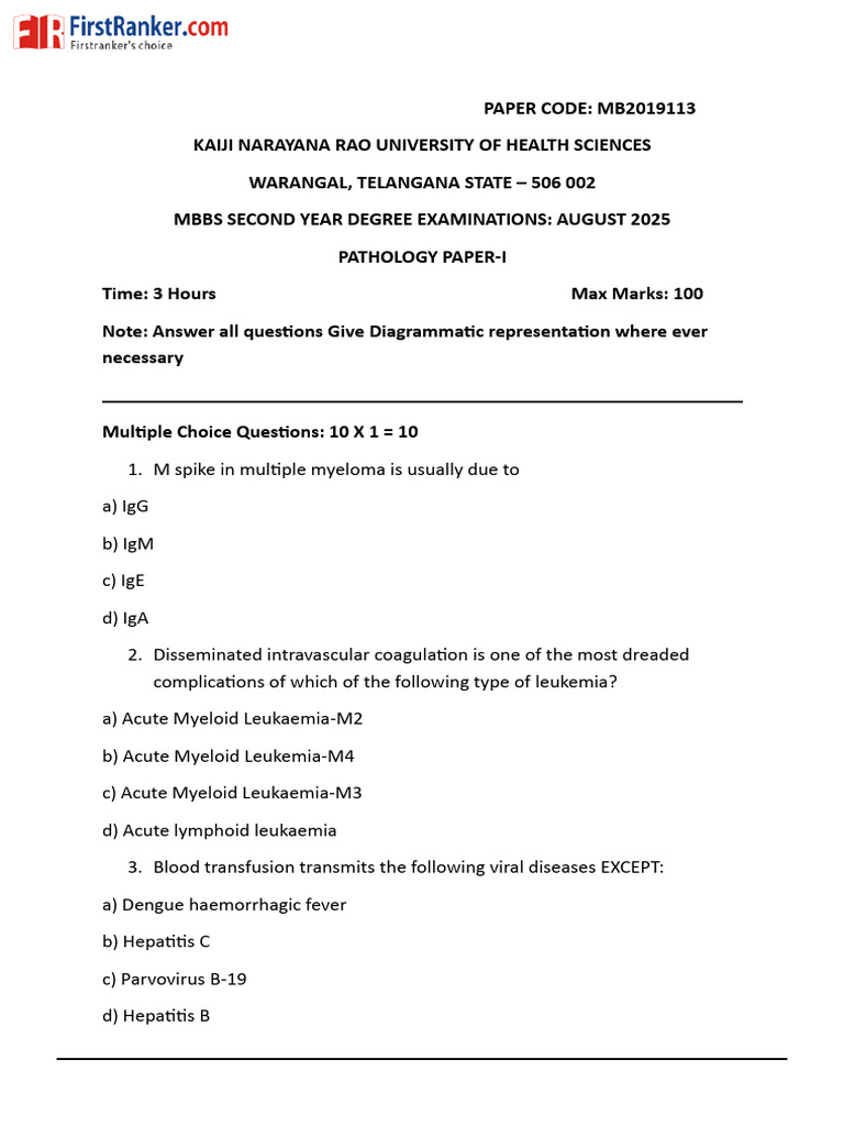 FrdA130925A1950435 FirstRanker.com | PDF | Hepatitis | Liver